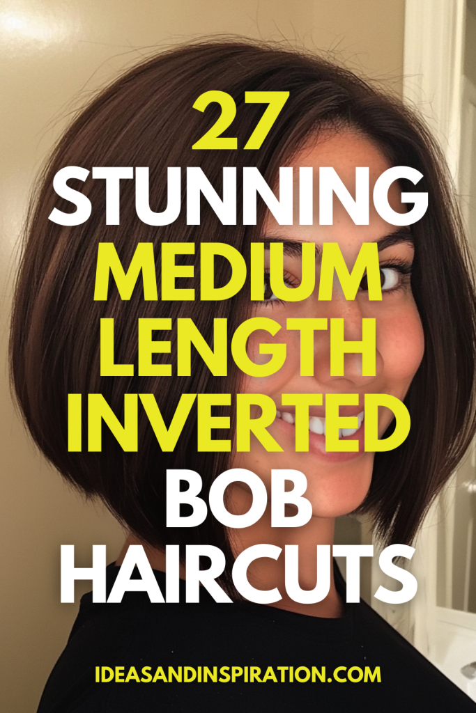 22 Chic Medium Length Inverted Bob Haircuts 2025 – Ideas & Inspiration