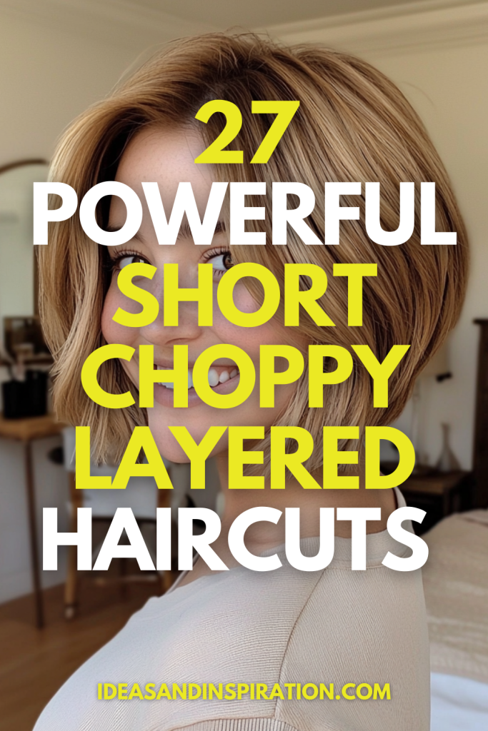 24 Stunning Short Choppy Layered Haircuts 2025 – Ideas & Inspiration