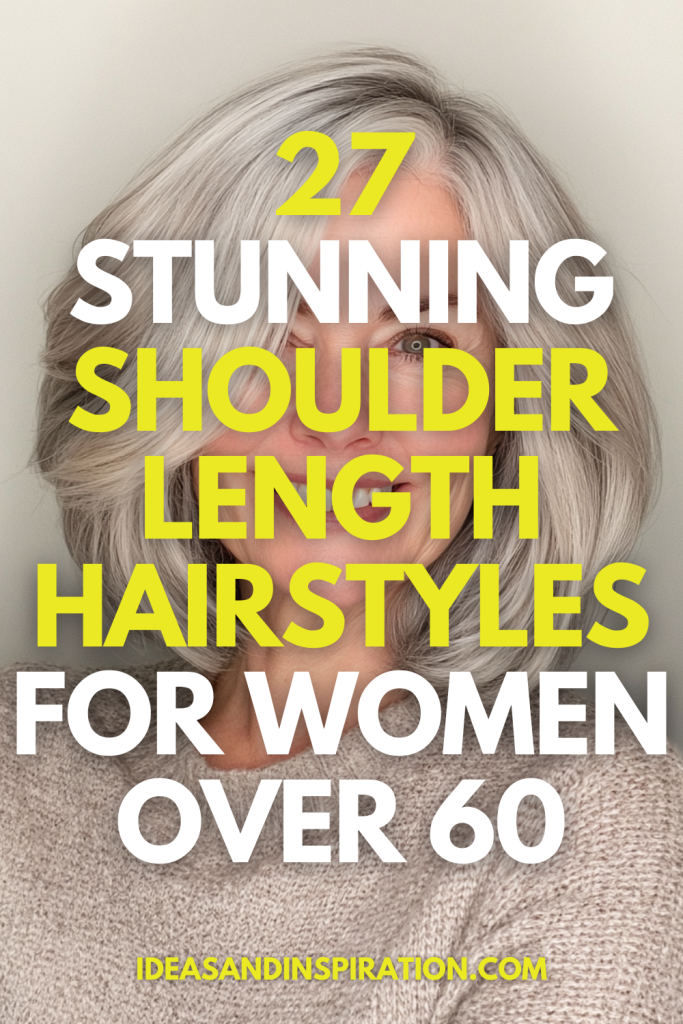27 Stunning Shoulder Length Hairstyles for Women Over 60 2025 – Ideas ...